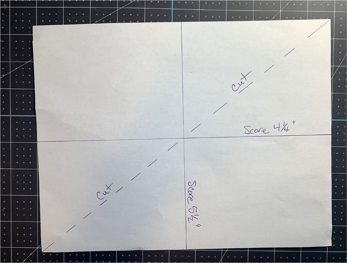 How to make a Triangle Fold card for fall - Kristina Rees ...