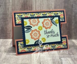 Split Panel Fun Fold Card - In Symmetry - Kristina Rees ...