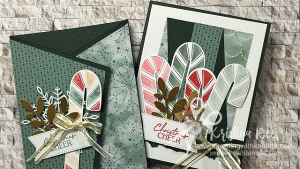 Bonus Card Using the Leftover Scraps from Angled Gatefold Card - Kristina Rees ...