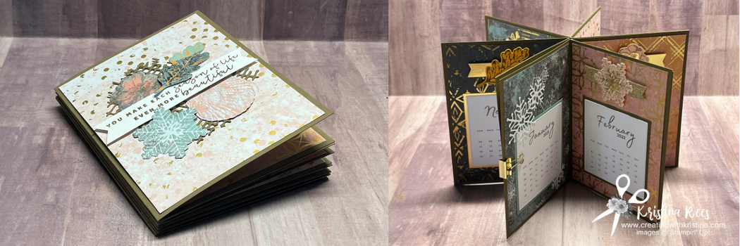 Seasonal Chic Star Desk Calendar Kit - Kristina Rees ...