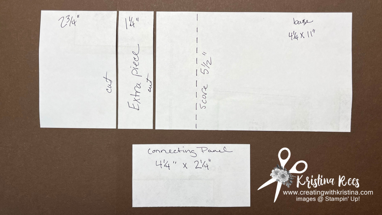 Split Panel Card Tutorial - Kristina Rees, CreatingWithKristina.com