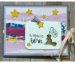 Baby W Fun Fold Card - Kristina Rees, CreatingWithKristina.com