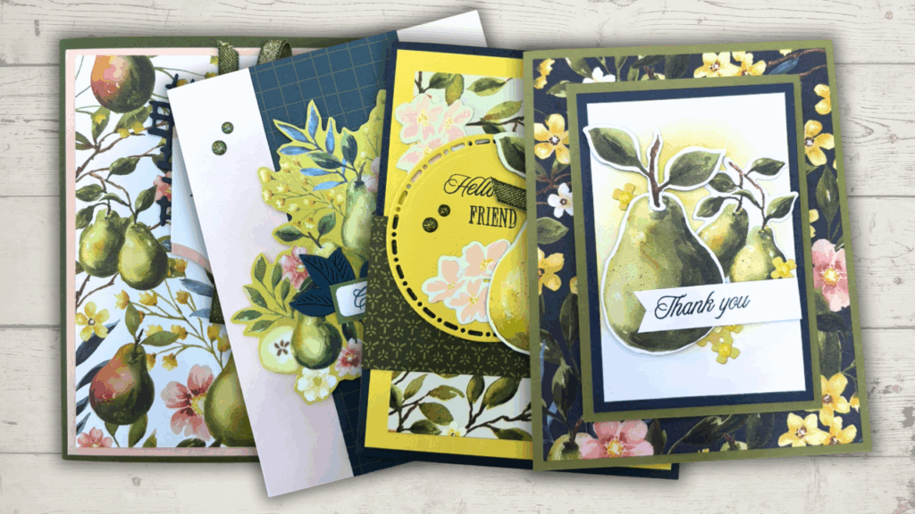 🎨 New Painterly Pears Card Kit by Mail – 3 Options! - Kristina Rees ...